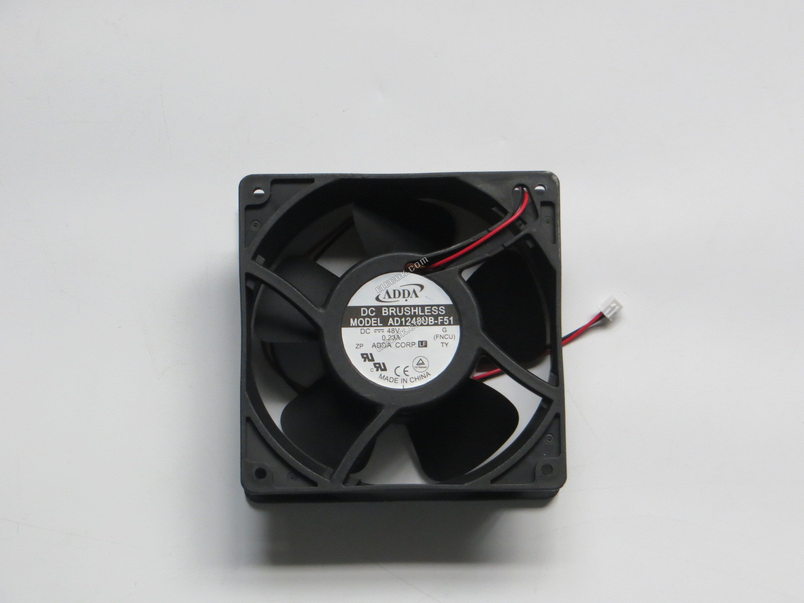 ADDA AD1248UB-F51 48V 0.23A 10.56W 2wires Cooling Fan